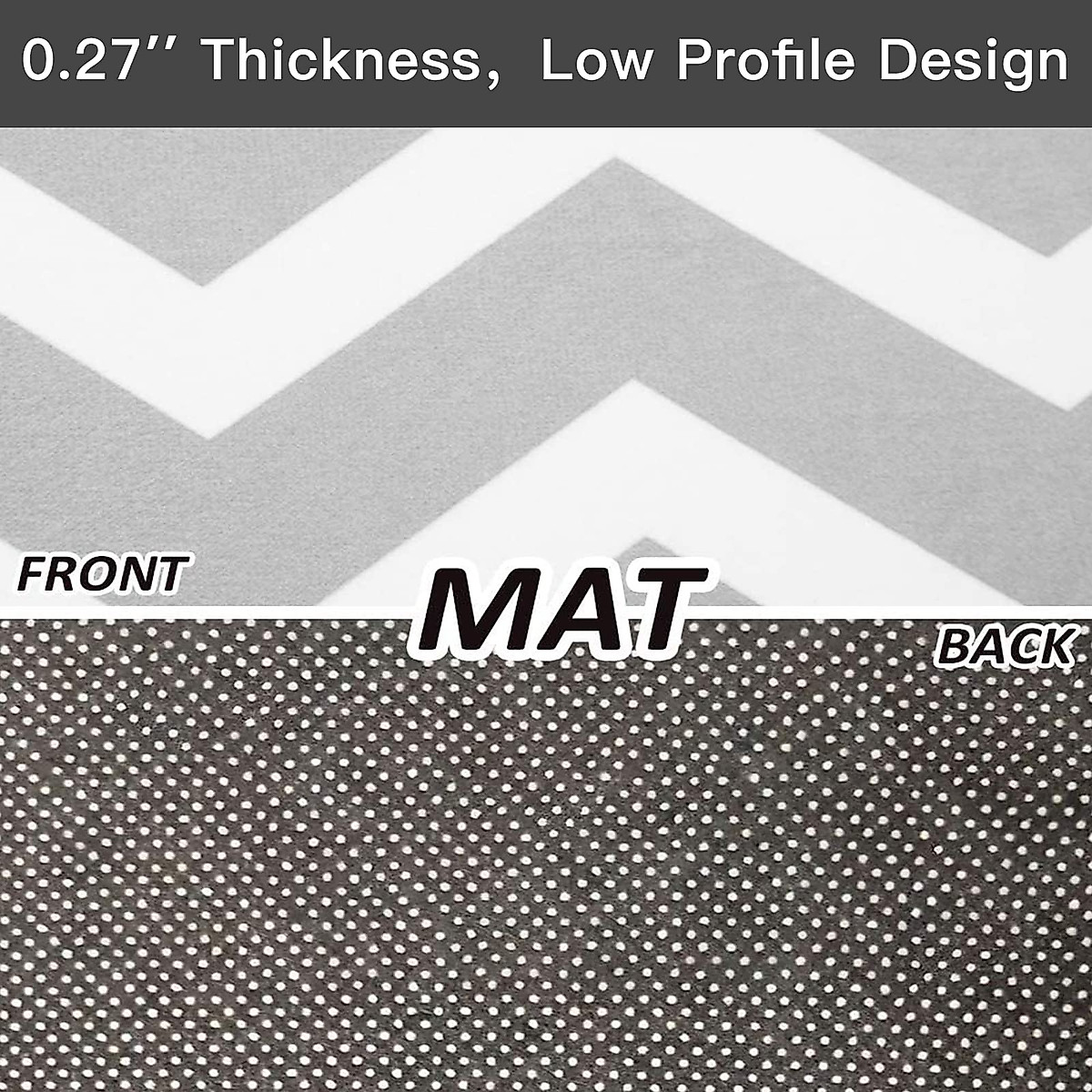 Briskdecor Kitchen Rugs and Mats Set, Absorbent Soft Non-Skid Rubber Backing Area Rugs, Sunflower Washable Floor Comfort Mats and Carpet Runner, 20 Inch x 48 Inch, Yellow