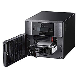 BUFFALO TeraStation WS5220DN Windows Server IoT 2019 8TB (2x4TB) Desktop NAS with Hard Drives Included / 4 Bay / 10GbE / Storage Server / NAS Storage / Network Storage / File Server / Windows Storage