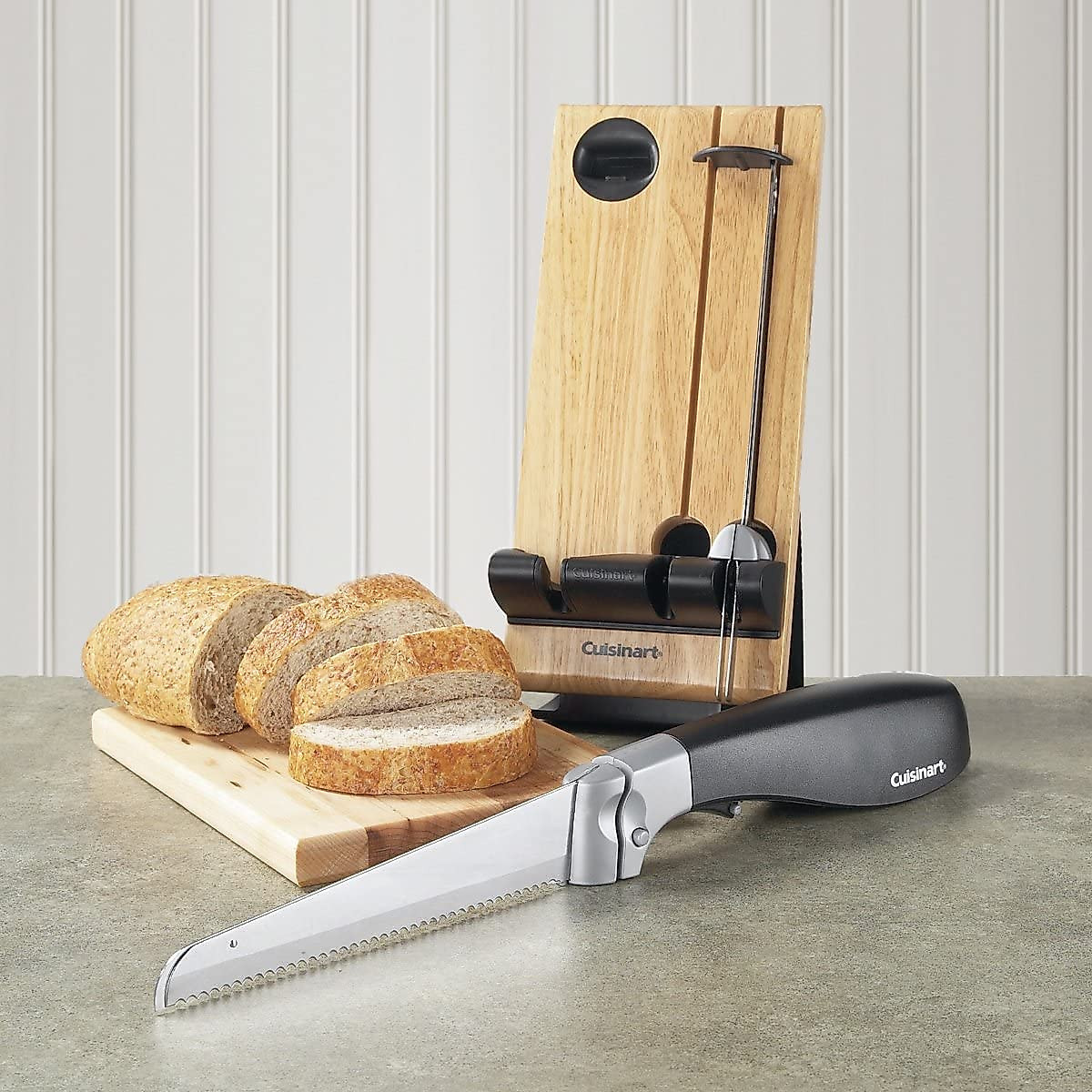 Cuisinart Electric Knife w/Bread Blade & Carving Blade