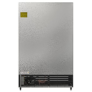 KoolMore - MDR-2GD-35C 45" Commercial Glass 2 Door Display Refrigerator Merchandiser - Upright Beverage Cooler with LED Lighting - 35 Cu. Ft, Black