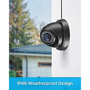 ZOSI 2.0MP HD 1080p 1920TVL Security Camera, 4-in-1 HD TVI/CVI/AHD/CVBS CCTV Camera,80ft Night Vision,Indoor Outdoor,Aluminum Housing for 960H,720P,1080P,5MP,4K Analog Home Surveillance DVR System