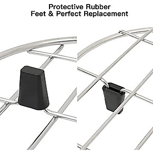 Alonsoo Sink Grid Sink Protectors 26" x 14 1/8" W, Kitchen Sink Grid Centered Drain with Corner Radius 3-1/2", Stainless Steel Sink Rack Kitchen Sink Protector, Sink Bottom Rack