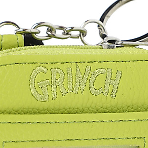 Bioworld Grinch 3D Face Zip Around Women's Wallet