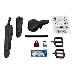 SABUIDDS 26 Inch Folding Mountain Bike for Adults - Men and Women Foldable Bicycle, 6-Blade Wheel | High-Carbon Steel Frame | Height Adjustable | Weight Capacity up to 330 lbs