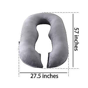 Bllgrass u Shaped Pregnancy Pillows,Pregnancy Pillows for Sleeping,Maternity Pillow for Pregnant Women,Full Body Pillow,Best Pregnancy Pillow,Best Pregnancy Embrace Pillow