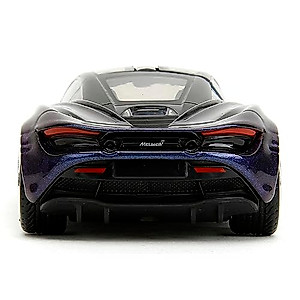 McLaren 720S Blue Metallic with Black Top Pink Slips Series 1/32 Diecast Model Car by Jada 34660