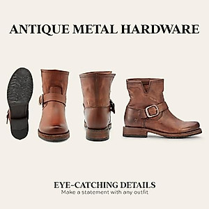 Frye Women's Veronica Bootie Ankle Boot, Stone, 7.5