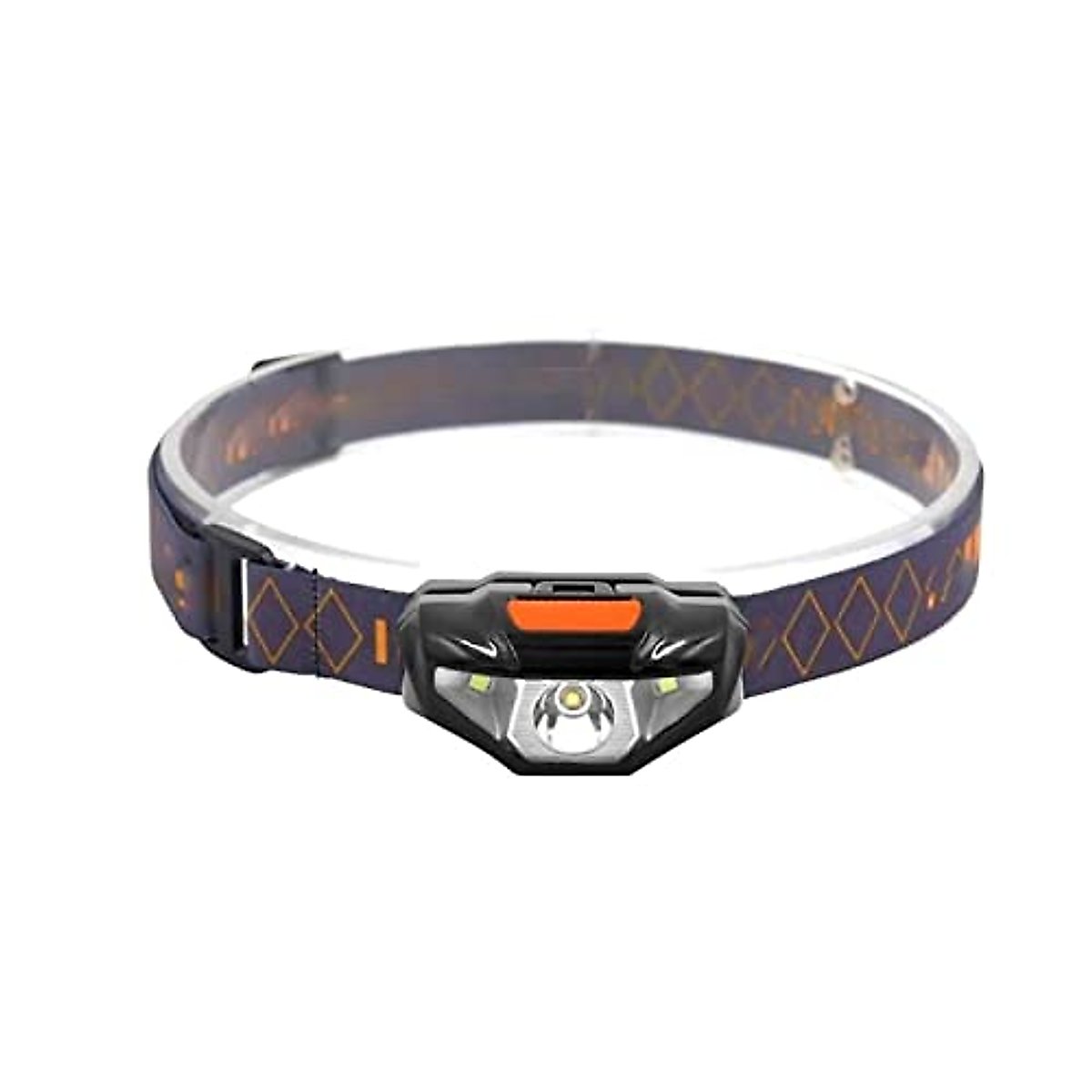 ICOBES Headlamp Mini Head Lamp 3 Modes Waterproof COB LED Flashlight Headlight Headlamp Torch Lanterna with Headband Use