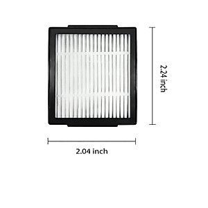 JoyBros Replacement Parts Specific for iRobot Roomba Combo/j7+ (ONLY) Vacuum Cleaner Accessories : 1 Set Rubber Brushes & 4 Filters & 4 Side Brushes & 3 Vacuum Bags