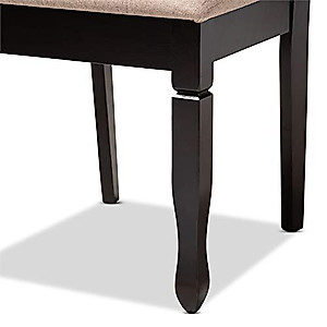 BOWERY HILL 18.5'' Mid-Century Wood Dining Chair in Mahogany/Espresso (Set of 4)