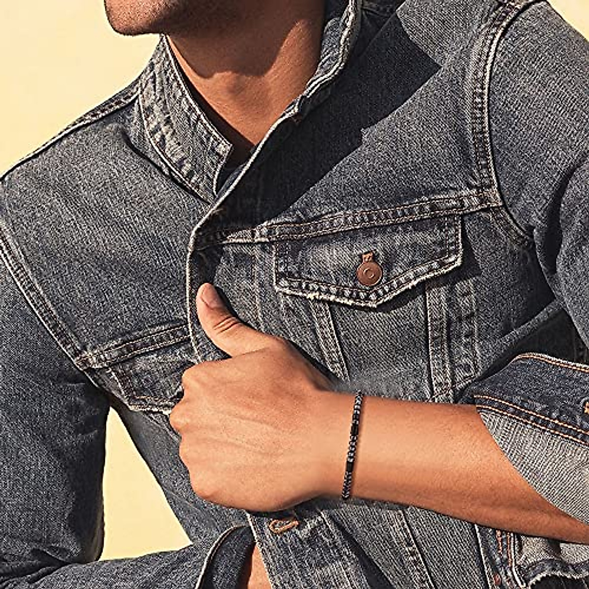 JoycuFF Perseverance Morse Code Bracelets Inspirational Christmas Encouragement Birthday Gifts for Daughter Sister Best Friend Jewelry for Women Handmade Secret Jewelry