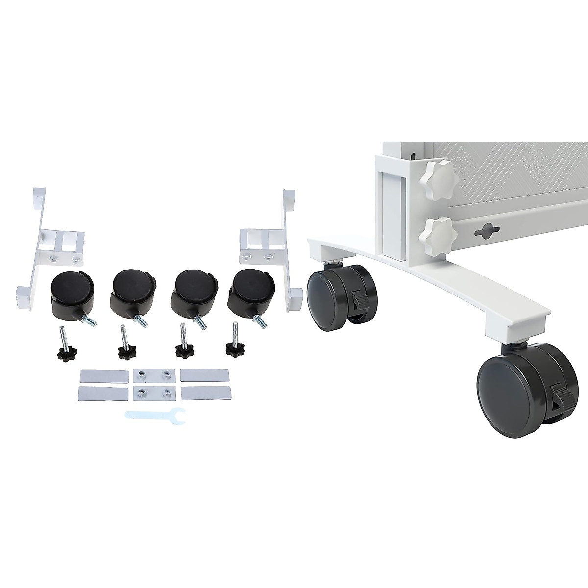 Adjustable Stand Feet Freestanding Heaters Feet Heater Panel Stand Suitable For Various Brands And Models