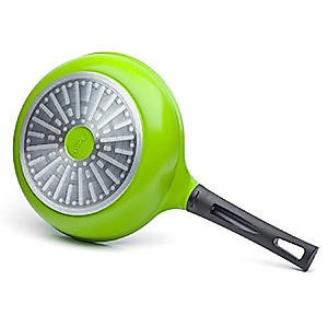 Ozeri with Smooth Ceramic Non-Stick Coating 12" Green Earth Frying Pan
