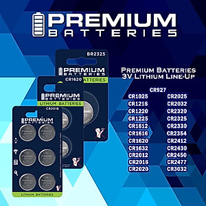 Premium CR2032 Battery Lithium 3V Coin Cell - Japanese Engineered High Capacity Batteries (2 Pack)