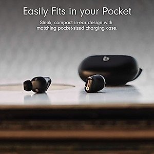 Beats Studio Buds - True Wireless Noise Cancelling Earbuds - Black with AppleCare+ (2 Years)