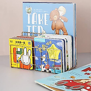 GRETD Newspaper Magazine Rack MultifunctionDesktop Storage Basket Minimalist Book Basket