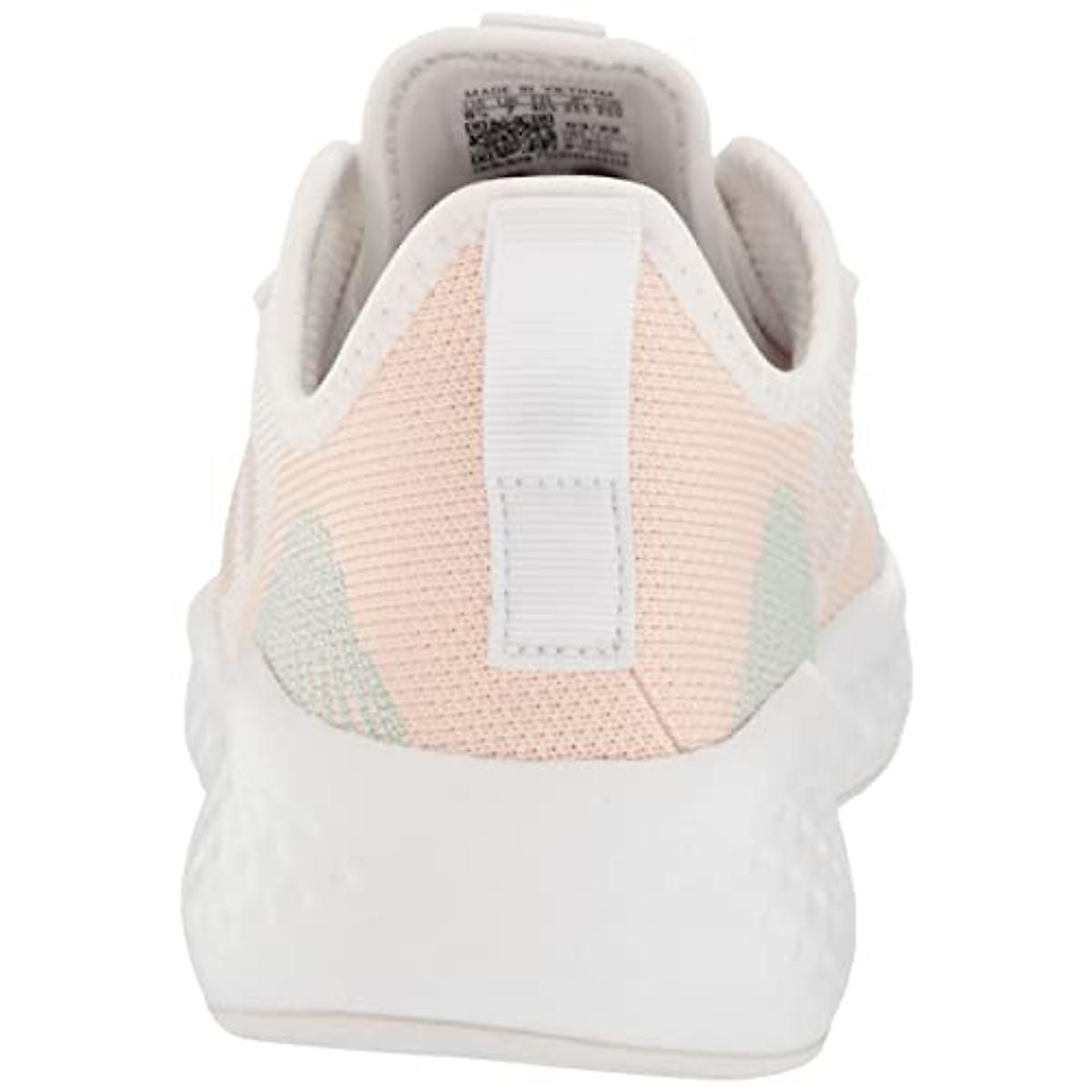 adidas Women's Fluidflow 2.0 Running Shoe, FTWR White/Almost Pink/Bliss Orange, 8