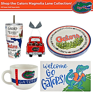 University of Florida 30oz Stainless Steel 3D Icon Travel Mug – High Performance Double-Walled Thermos w/Convertible Lid & Straw – Insulated Decorative NCAA Beverage Tumbler – For Hot or Cold Drinks