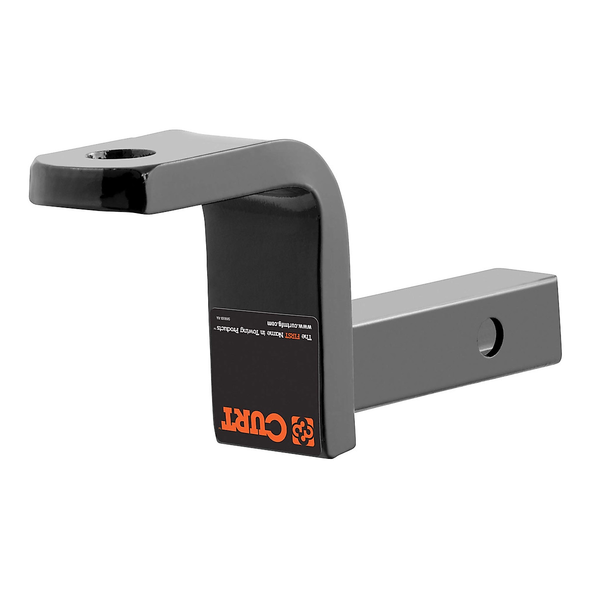 CURT 45027 Class 1 Trailer Hitch Ball Mount, Fits 1-1/4-Inch Receiver, 2,000 lbs, 3/4-Inch Hole, 3-1/4-Inch Drop, 2-5/8-Inch Rise