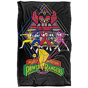 Power Rangers Megazord Rangers Silky Touch Super Soft Throw Blanket 36" x 58"