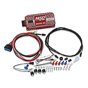 MSD 6425 Digital 6AL Ignition Control - Red