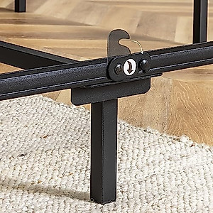 Best Price Mattress 7 Inch Metal Bed Frame for Box Springs, Heavy Duty Steel Construction, Full