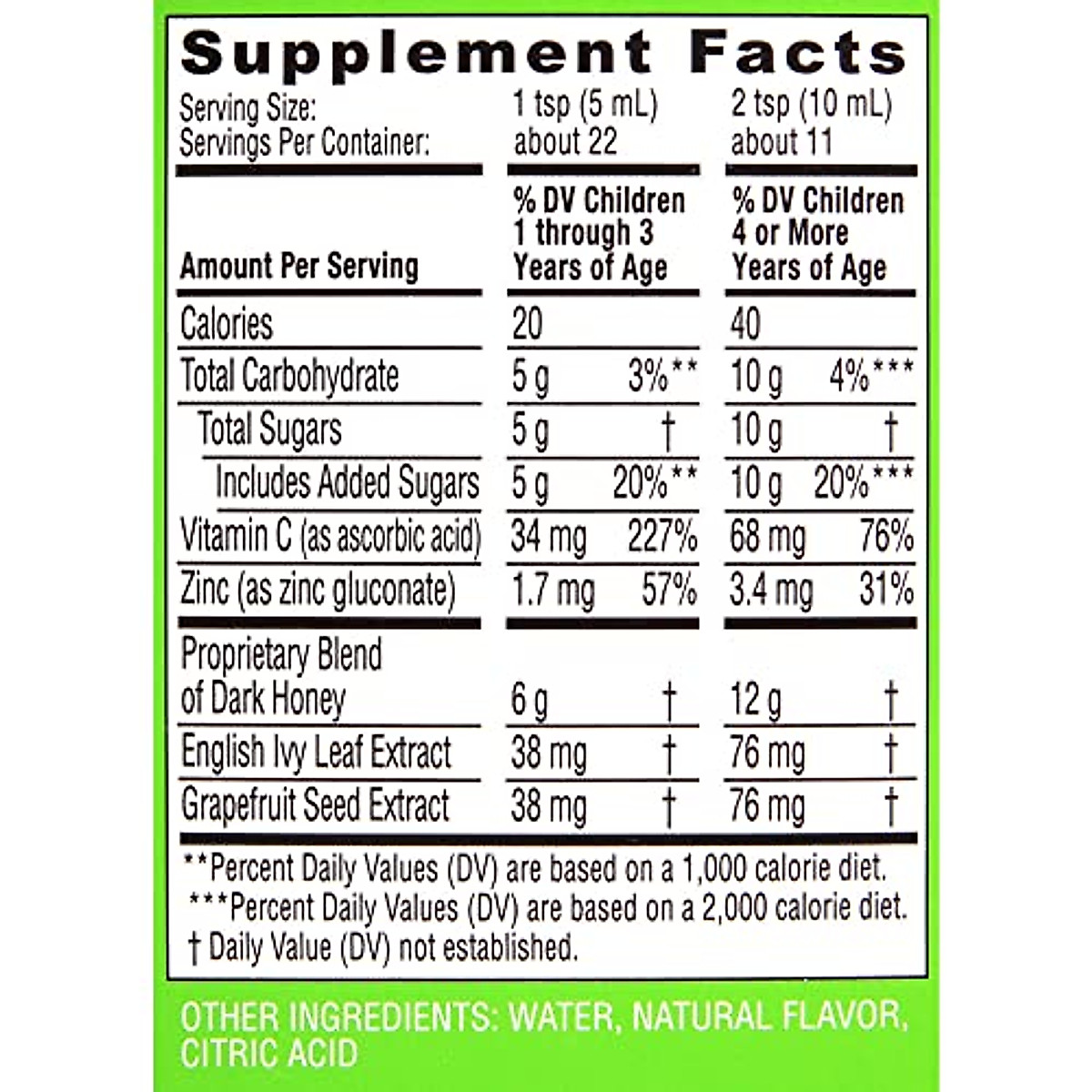 Zarbee's Naturals Children's Grape Cough Syrup + Mucus Relief - 4 oz