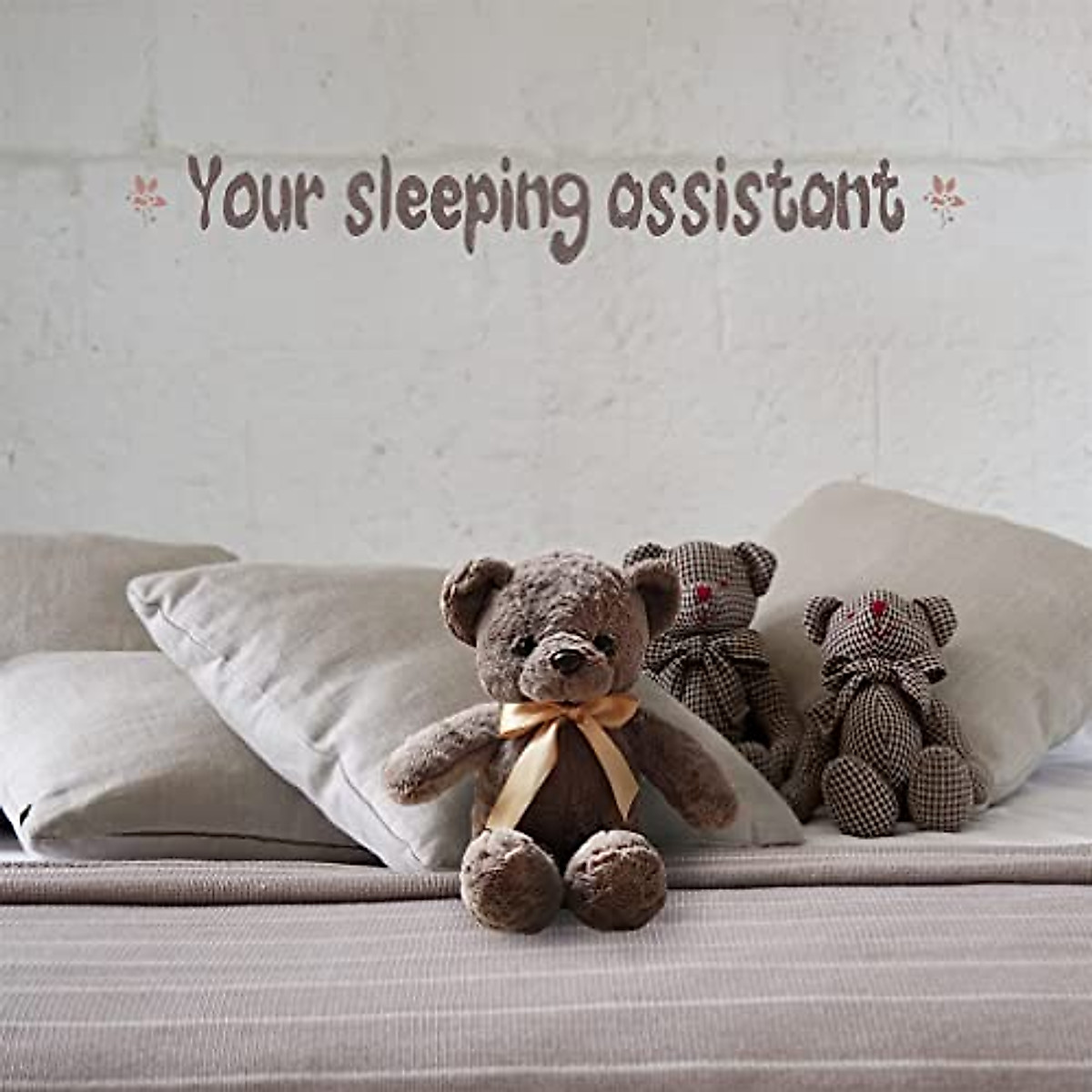 VYUSIT Teddy Bear Stuffed Animals, 12 inch Soft Cuddly Stuffed Plush Teddy Bear, Cute Plush Toys for Birthday Christmas New Year Valentine’s Day Wedding Party