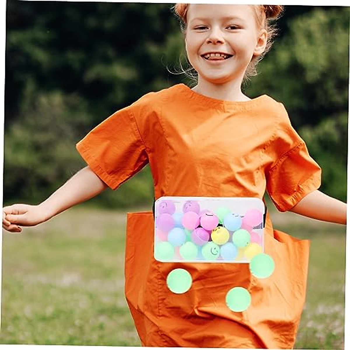 Kisangel 1 Set Strap Shake Box Out Door Toys Educational Toys Sports Toys Shaking Game Prop Sports Table Tennis Outdoor Pong Balls PVC Hands-on Plaything Balls Shaking Game Kit Kids Toy