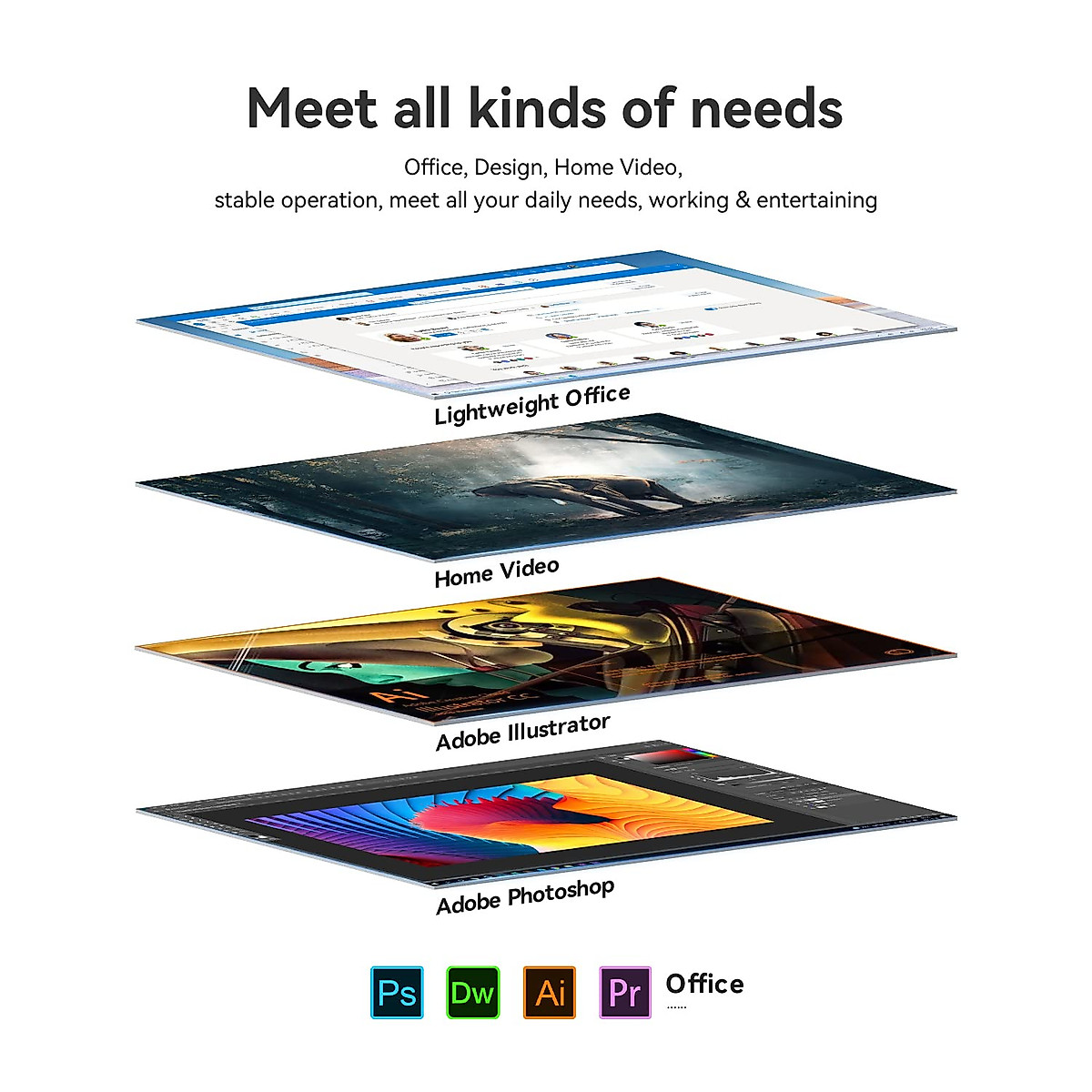 Beelink S12 Pro Mini PC, Newest 12th Gen Intel N100(4C/4T, Up to 3.4GHz, TDP 6W), 16GB DDR4 RAM 500GB PCIe x1 SSD, Mini Desktop Computer Support Dual HDMI 4K@60fps Output/WiFi6/BT5.2/USB 3.2, HTPC/ROS