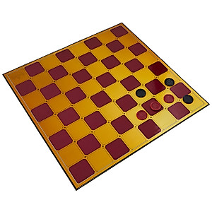 Pressman Harry Potter Checkers - Specially-Colored Folding Checkerboard and Interlocking Checker Pieces - Ages 6 and Up, 2 Players