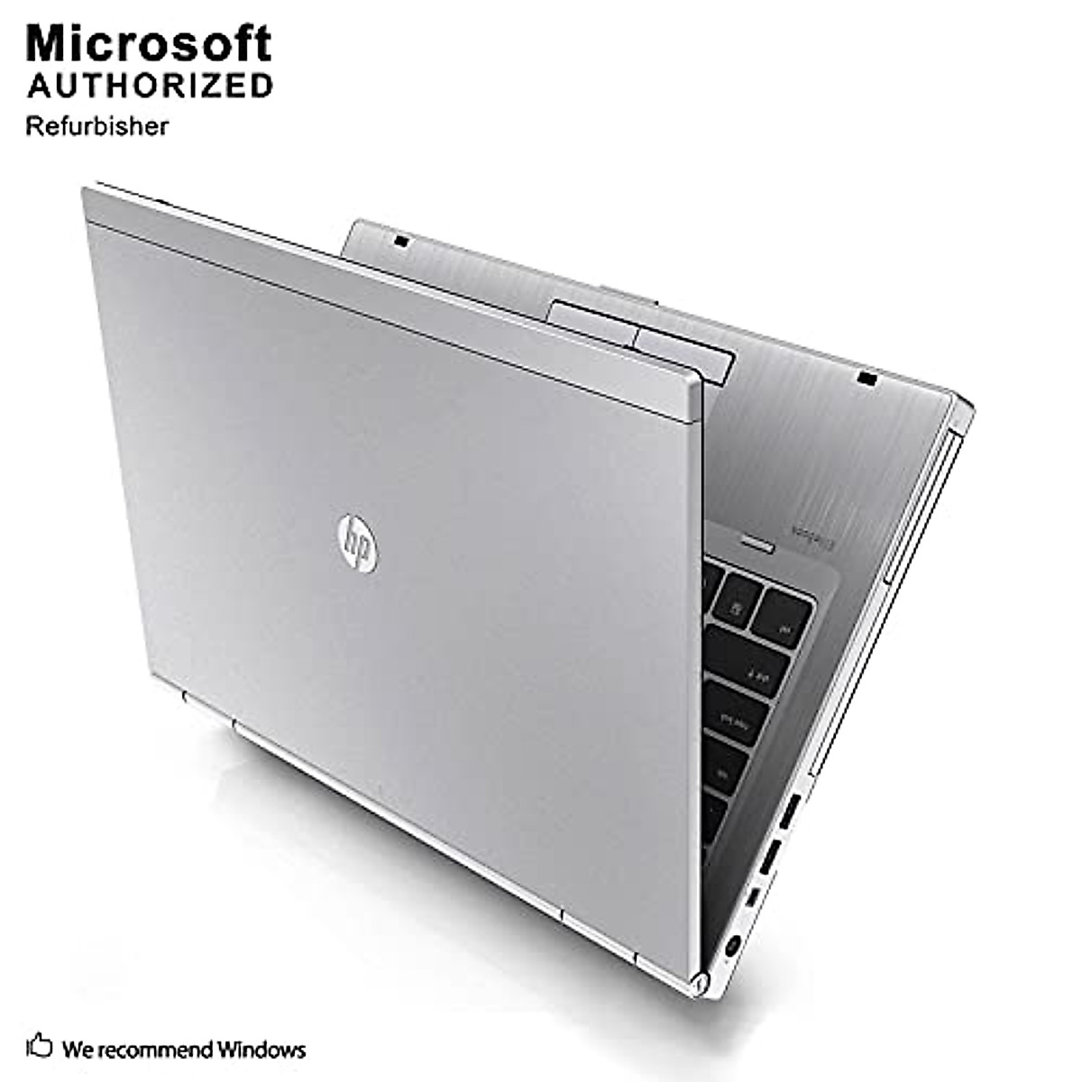 HP Elitebook 8470p Laptop webcam optional - Core i5 2.5ghz - 8GB DDR3 - 500GB HDD - DVD - Windows 10 home - (Renewed)