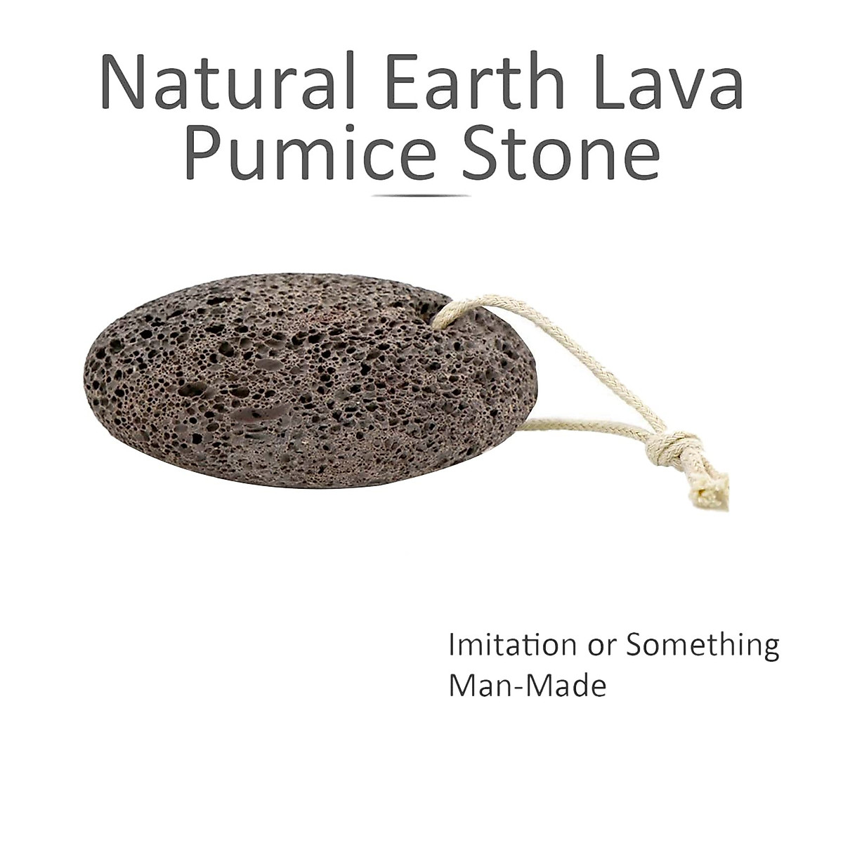 2X Lava Pumice Stone for Foot Scrubber, Foot Pumice to Remove (Random Color and Shape)
