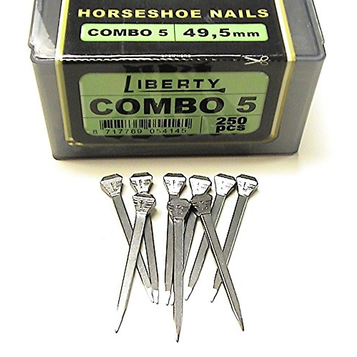 Liberty 5 Combo Horseshoe Nails 250 Count Box