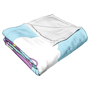 Northwest Sanrio Hello Kitty Silk Touch Throw Blanket, 50" x 60", Springtime Friends