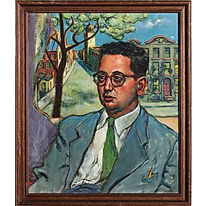 Portrait of Man in Blue Suit