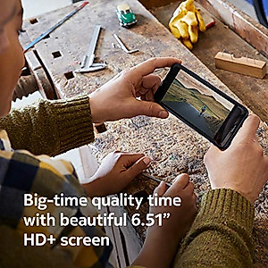 Nokia 1.4 | Android 10 (Go Edition) | Unlocked Smartphone | 2-Day Battery | Dual SIM | US Version| 2/32GB | 6.51-Inch Screen | Charcoal