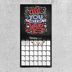 2020 Chalk It Up Inspiration Wall Calendar