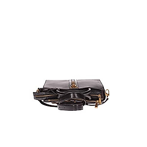 GUESS Ginevra Elite Society Satchel, Coal Logo