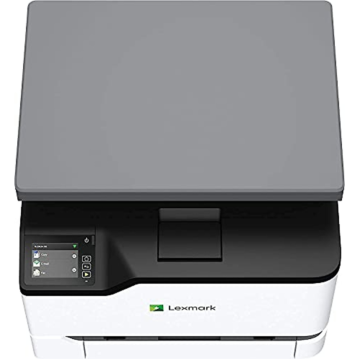 Lexmark MC3224dwe Color Multifunction Laser Printer with Print, Copy, Scan, and Wireless Capabilities, Two-Sided Printing with Full-Spectrum Security and Prints Up to 24 ppm (40N9040), White, Gray