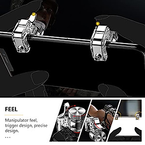 1 Pair of Portable Game Triggers Creative Game Accessories Compatible for R11s Gifts for Men Women