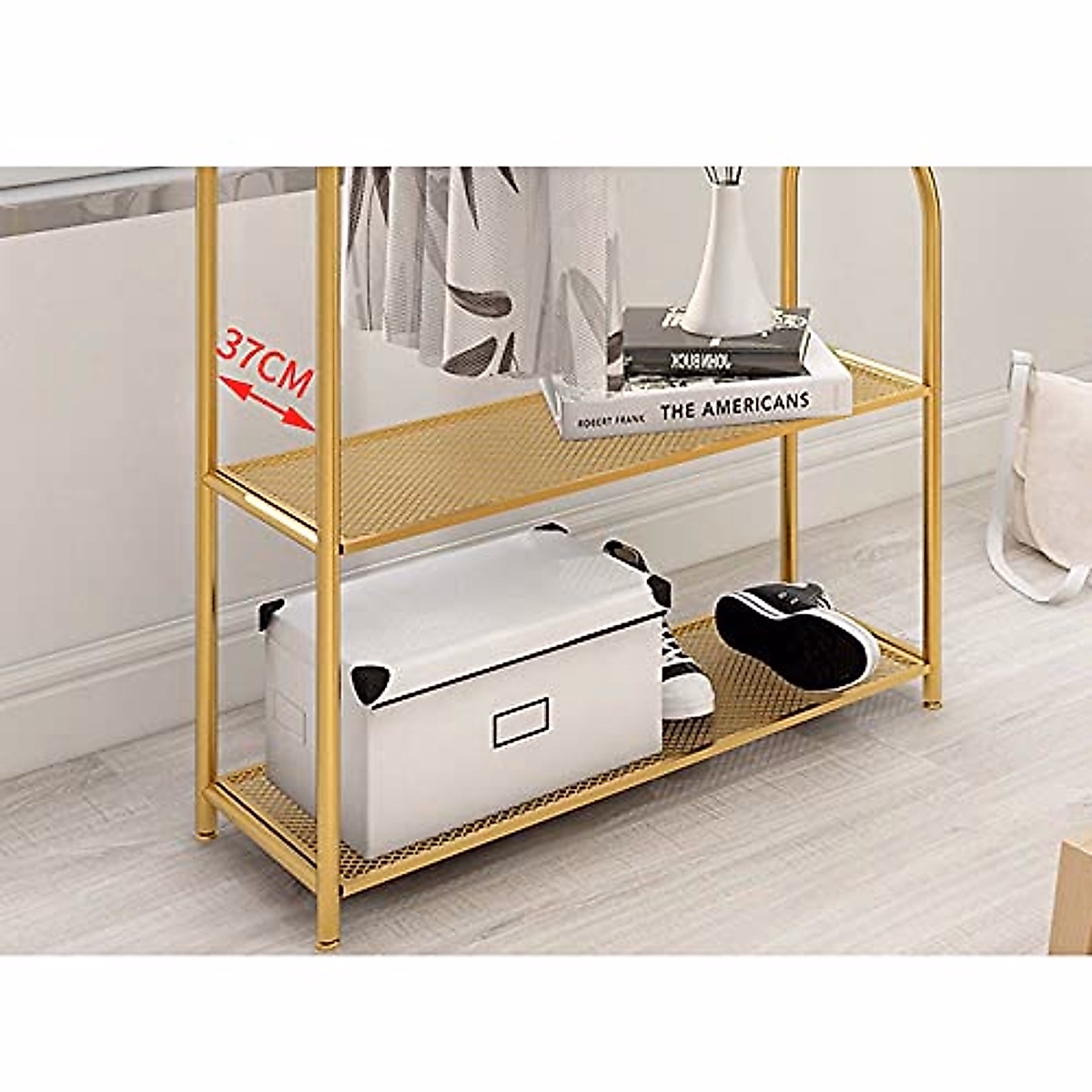 XI FA Clothing Display Rack Stand - Vintage Coat Stand- Clothes Hat Rack Shelf Shoe Clothes Hangers can Keep Your Clothes and Articles Tidy and Easy to take Marble Iron Coat Rack Home Umbrella Stand