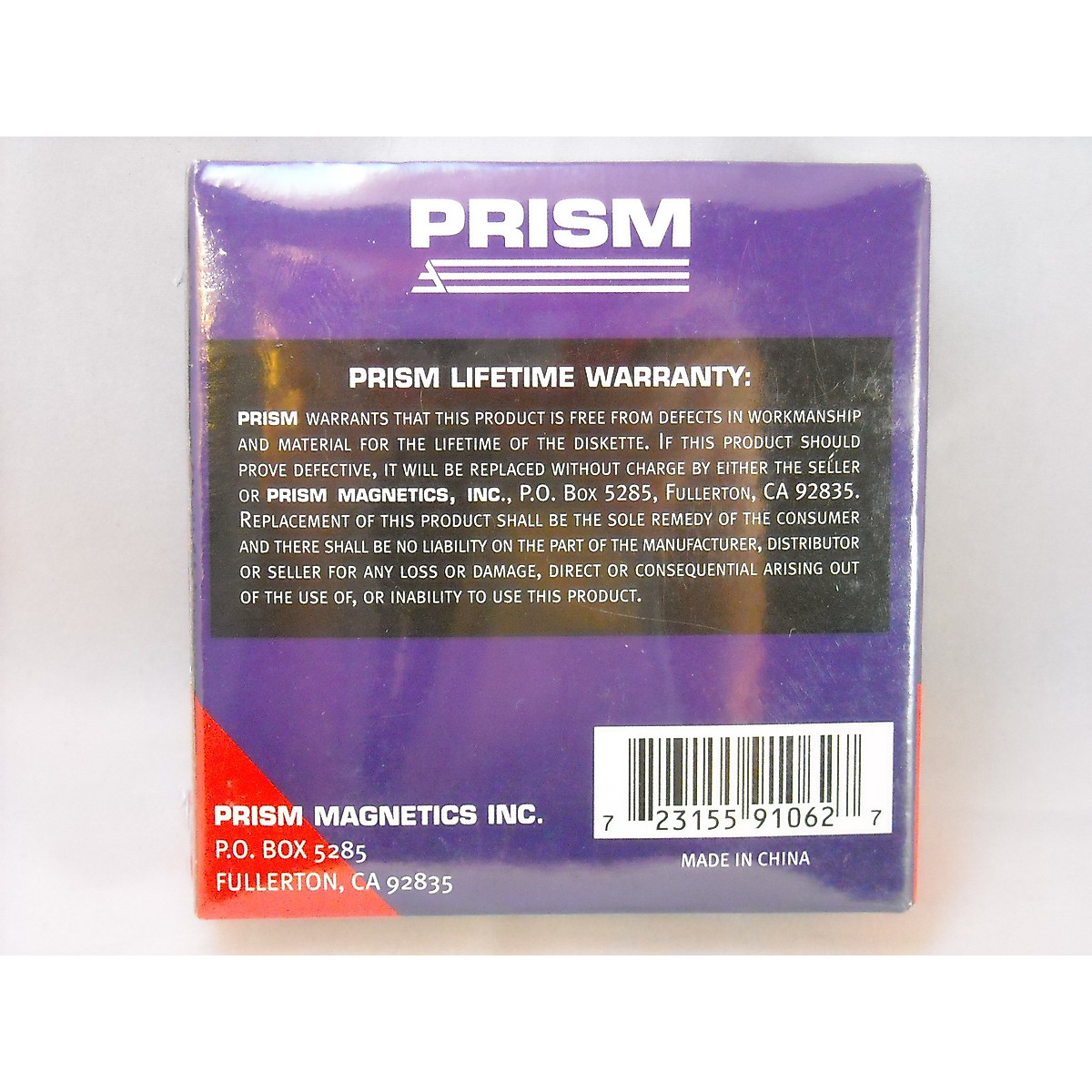 PRISM 3.5" Inch Formatted Floppy Disks MF2HD