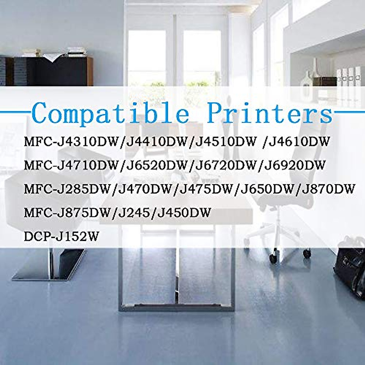 ColorPrint (6-Pack, 2C, 2M, 2Y) Compatible LC-103XL Ink Cartridge Replacement for Brother LC103 LC103XL LC101 Used for MFC-J870DW MFC-J470DW MFC-J450DW MFC J4310DW J4410DW J6920DW J475DW Printer