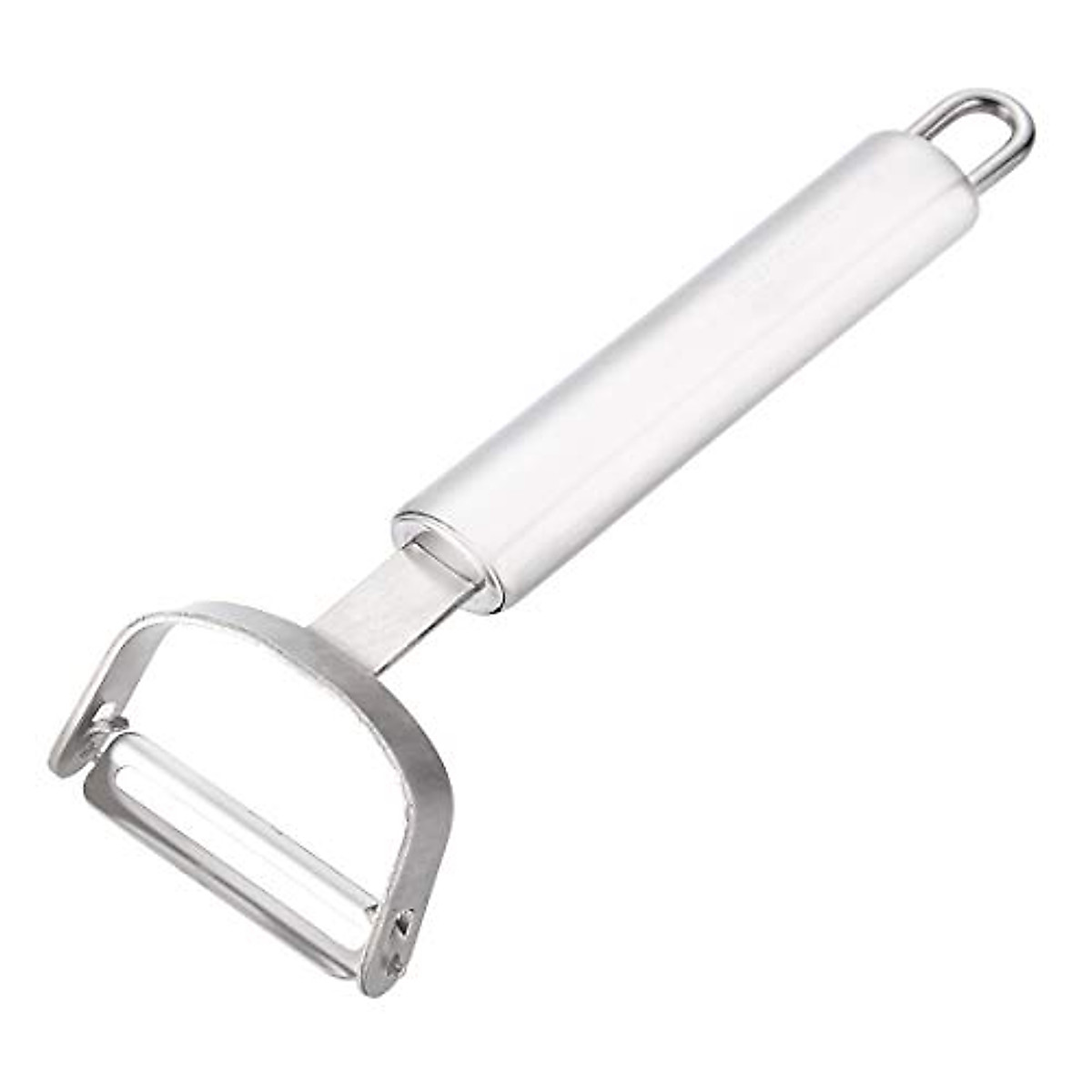 AmazonCommercial Stainless Steel Vegetable Peeler, Horizontal Blade