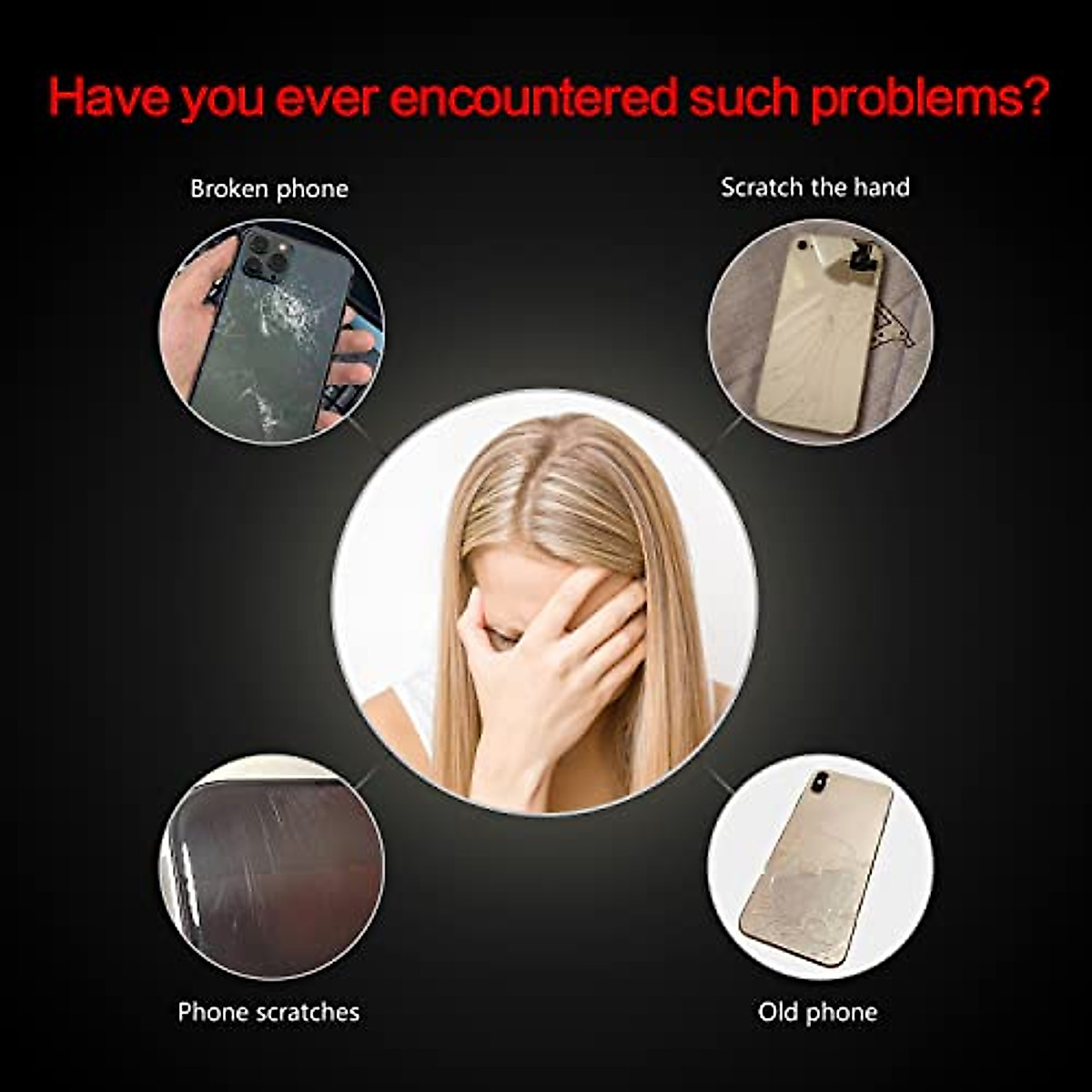 UooFide Back Cover Glass Replacement Compatible with iPhone 14 Pro Max 6.7-Inches All Carriers with Installation Manual + Repair Tool Kit (Silver)