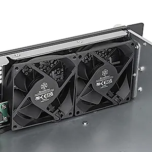 SilverStone Technology RM23-502-MINI 2U Dual 5.25'' Drive Bay Micro-ATX rackmount Server Chassis, SST-RM23-502-MINI