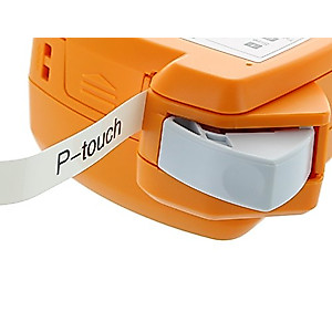 Brother PT-6100 P Touch Laminated Label Maker with Onboard Cutting Tool and Adhesive Cassette (Batteries Not Included / Label Maker Only)