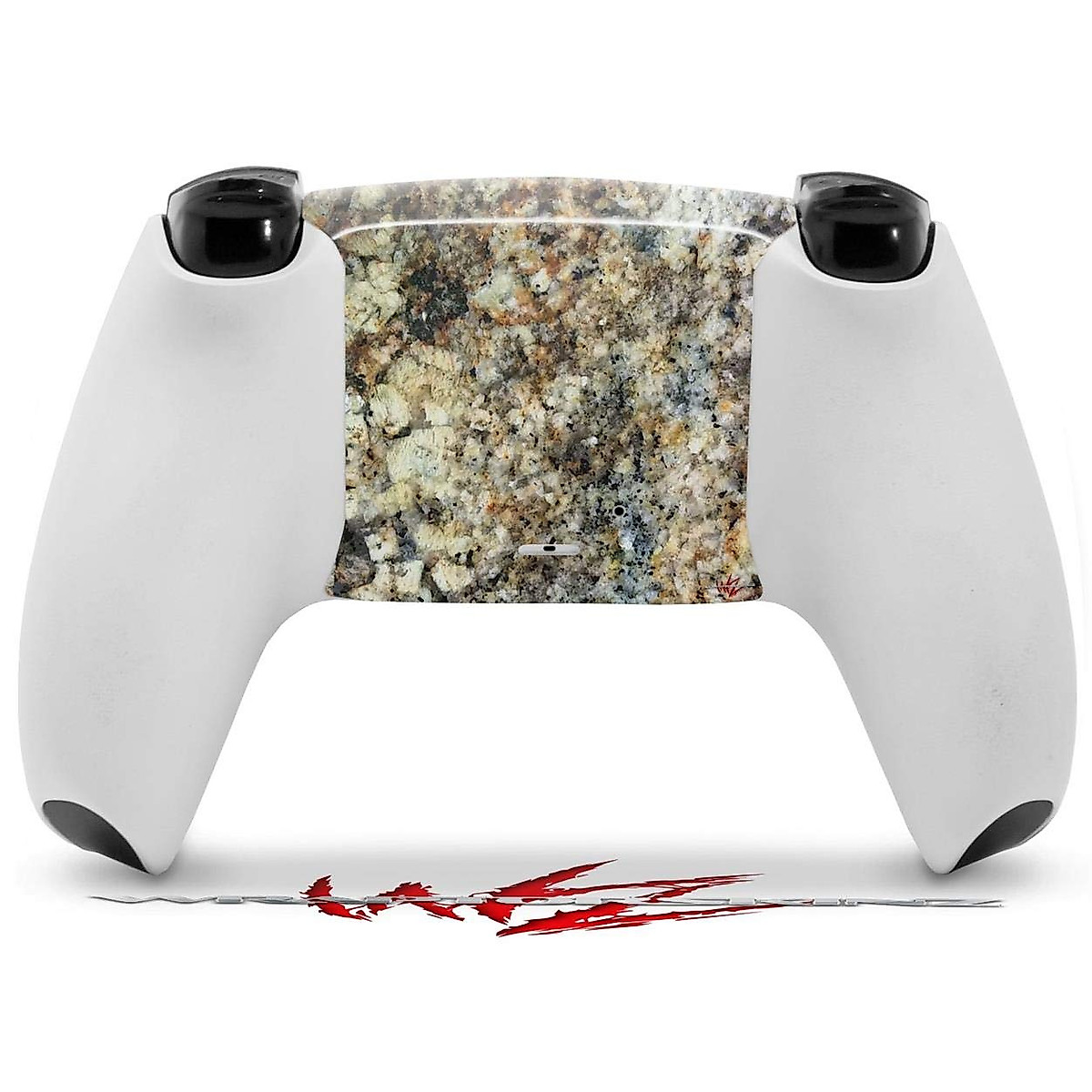WraptorSkinz Skin Wrap compatible with Sony PS5 DualSense Controller Marble Granite 05 Speckled (CONTROLLER NOT INCLUDED)