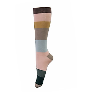 TuffRider Ladies Starter Front Zip Paddock Boots with FREE Assorted Striped Socks | Women's Horse Riding Equestrian Boots - Black -Size 7